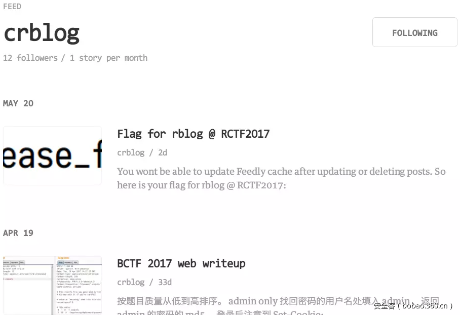 【CTF 攻略】RCTF 2017 官方Writeup-安全KER - 安全资讯平台