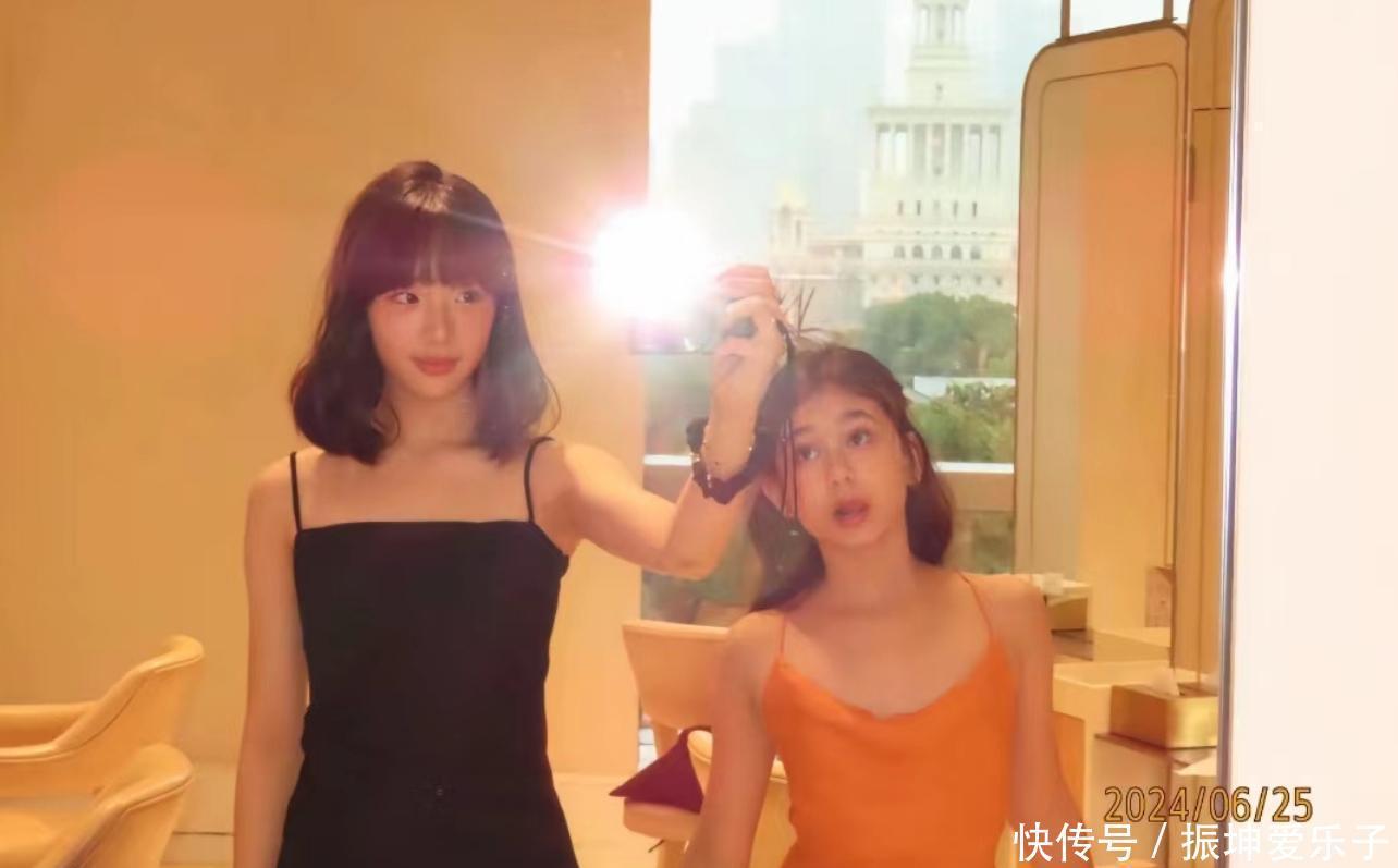 吴尊13岁女儿晒近照，NeiNei化妆穿吊带裙显成熟，甜馨猛夸漂亮 - 360娱乐，你开心就好