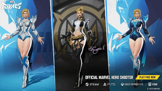 实在藏不住！《漫威争锋》白皇后宣传广告遭审查打码-360游戏大厅